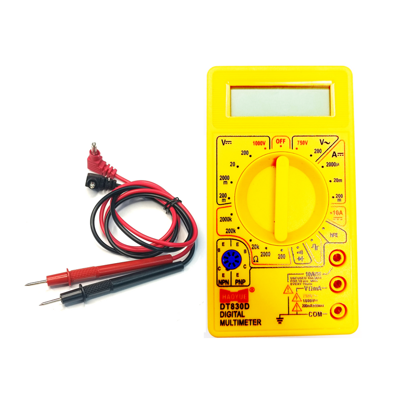DT830D Digital Multimeter – RoboHUB